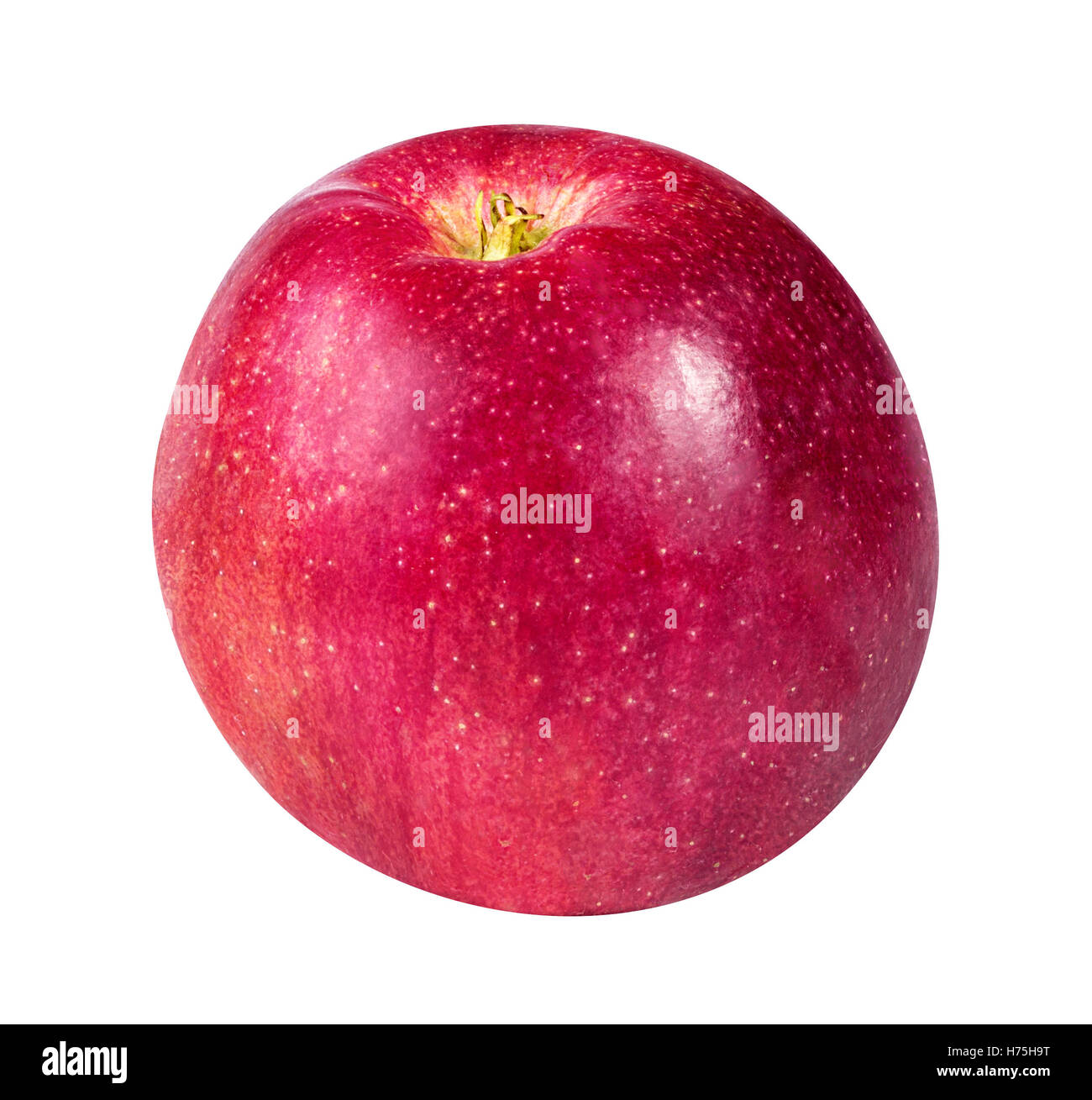 apple isolated on white background Stock Photo - Alamy