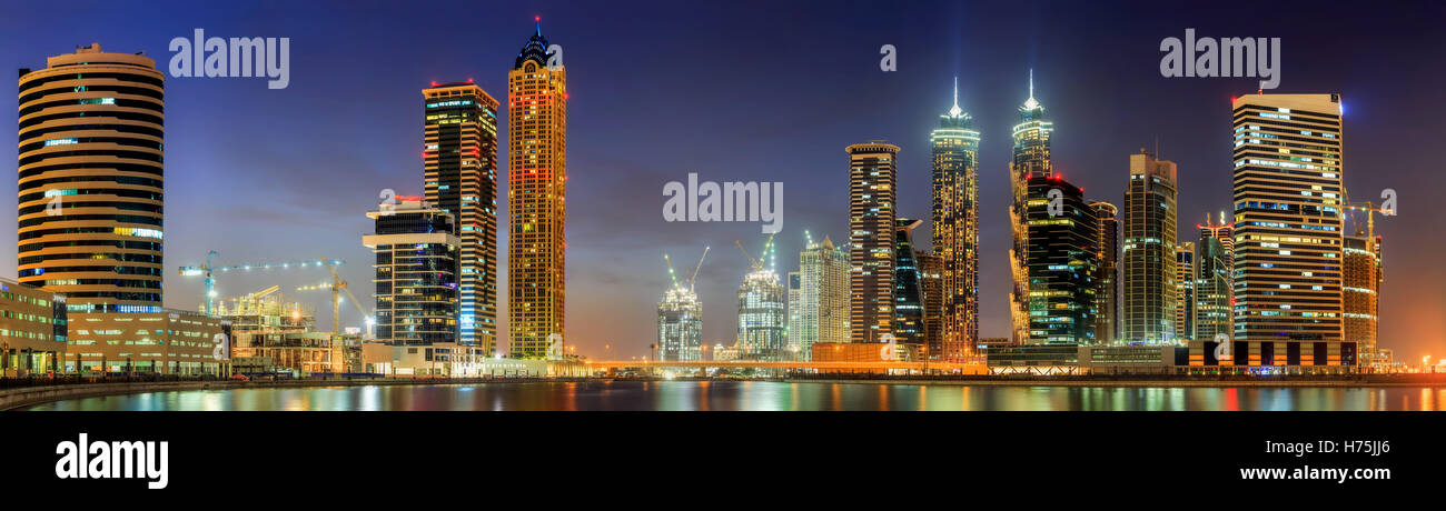 Business bay of Dubai, UAE Stock Photo - Alamy