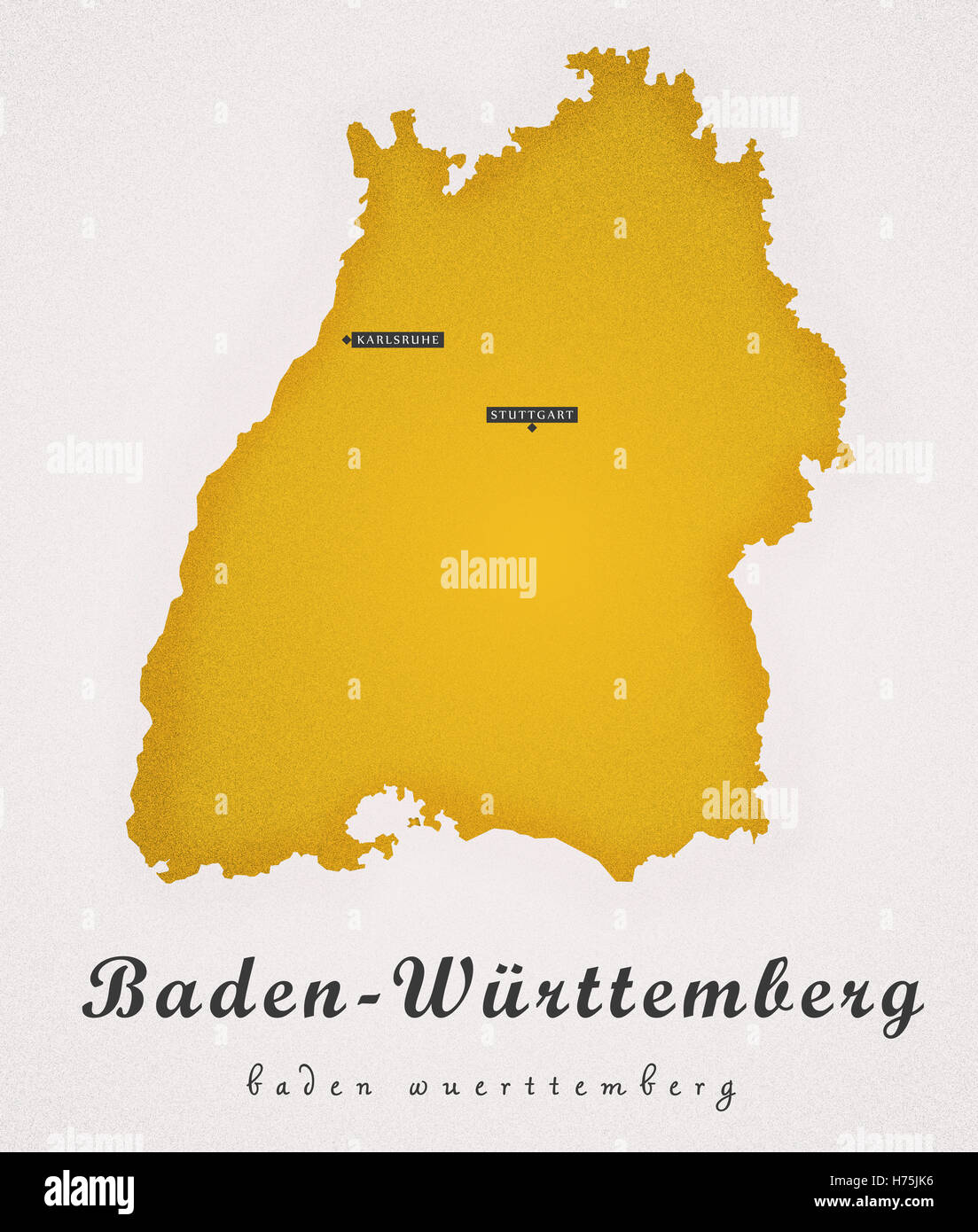 Baden map hi-res stock photography and images - Alamy