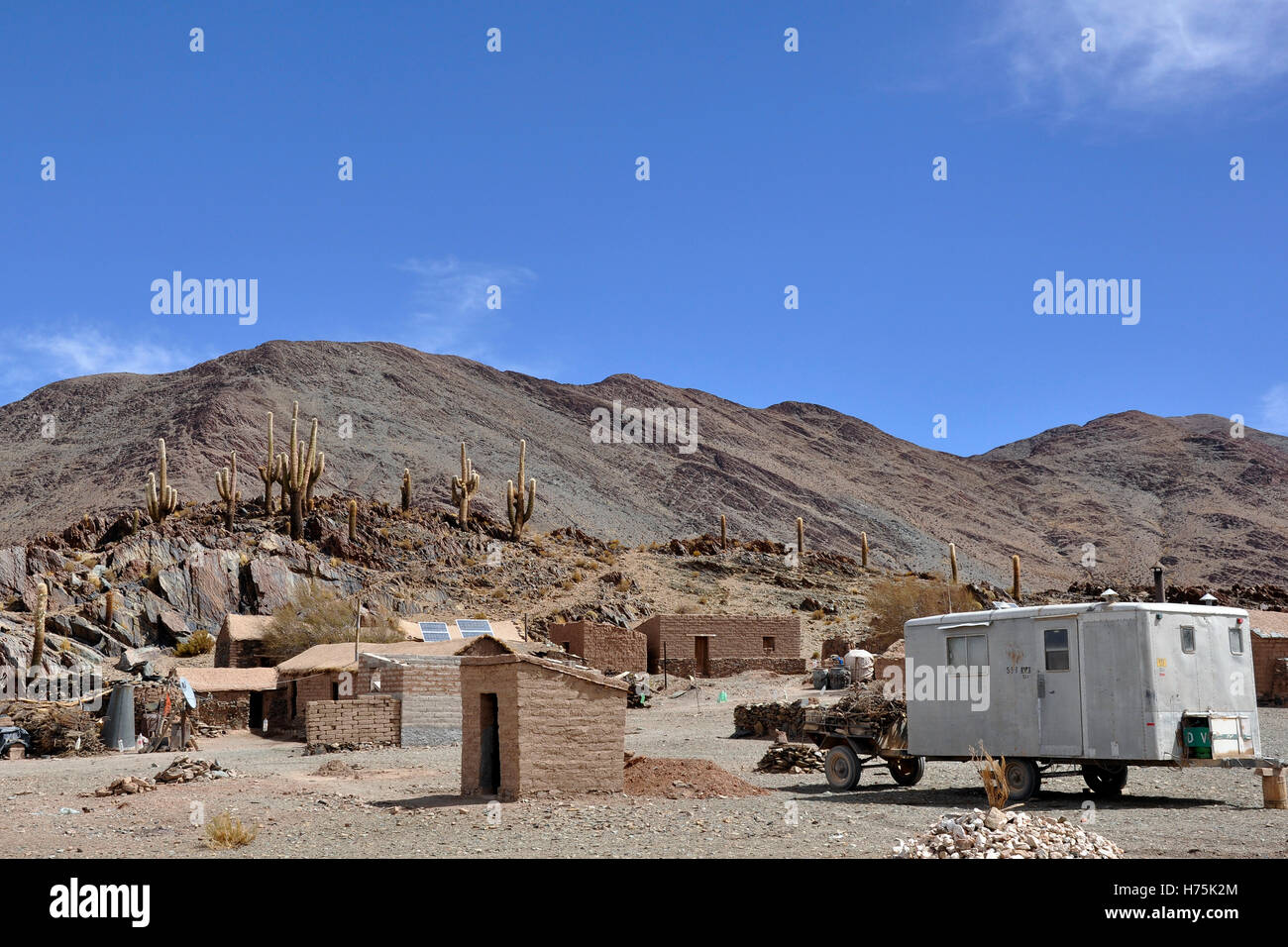 Argentina, Salta region, Puna, S. Antonio de Los Cobros Stock Photo - Alamy
