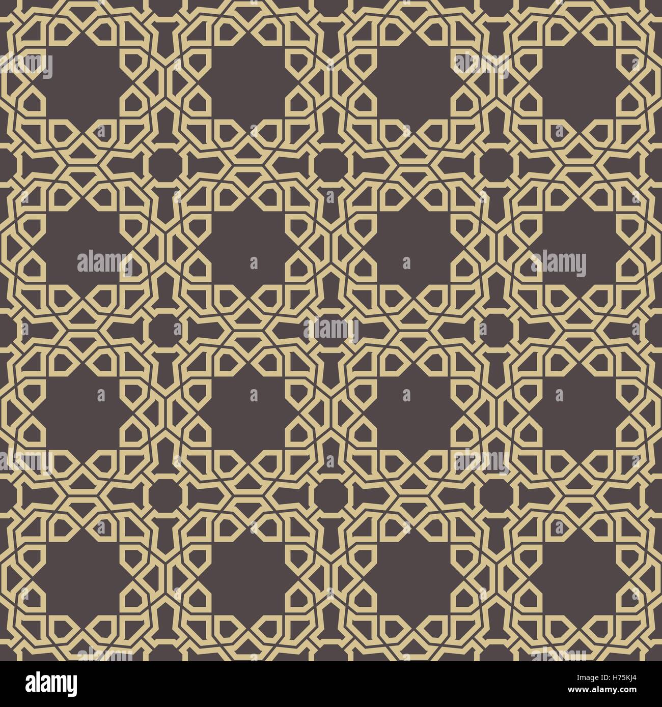 Seamless Vector Pattern in Arabian Style Stock Vector Image & Art - Alamy