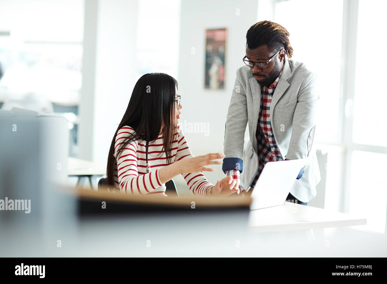 Experts at work Stock Photo - Alamy
