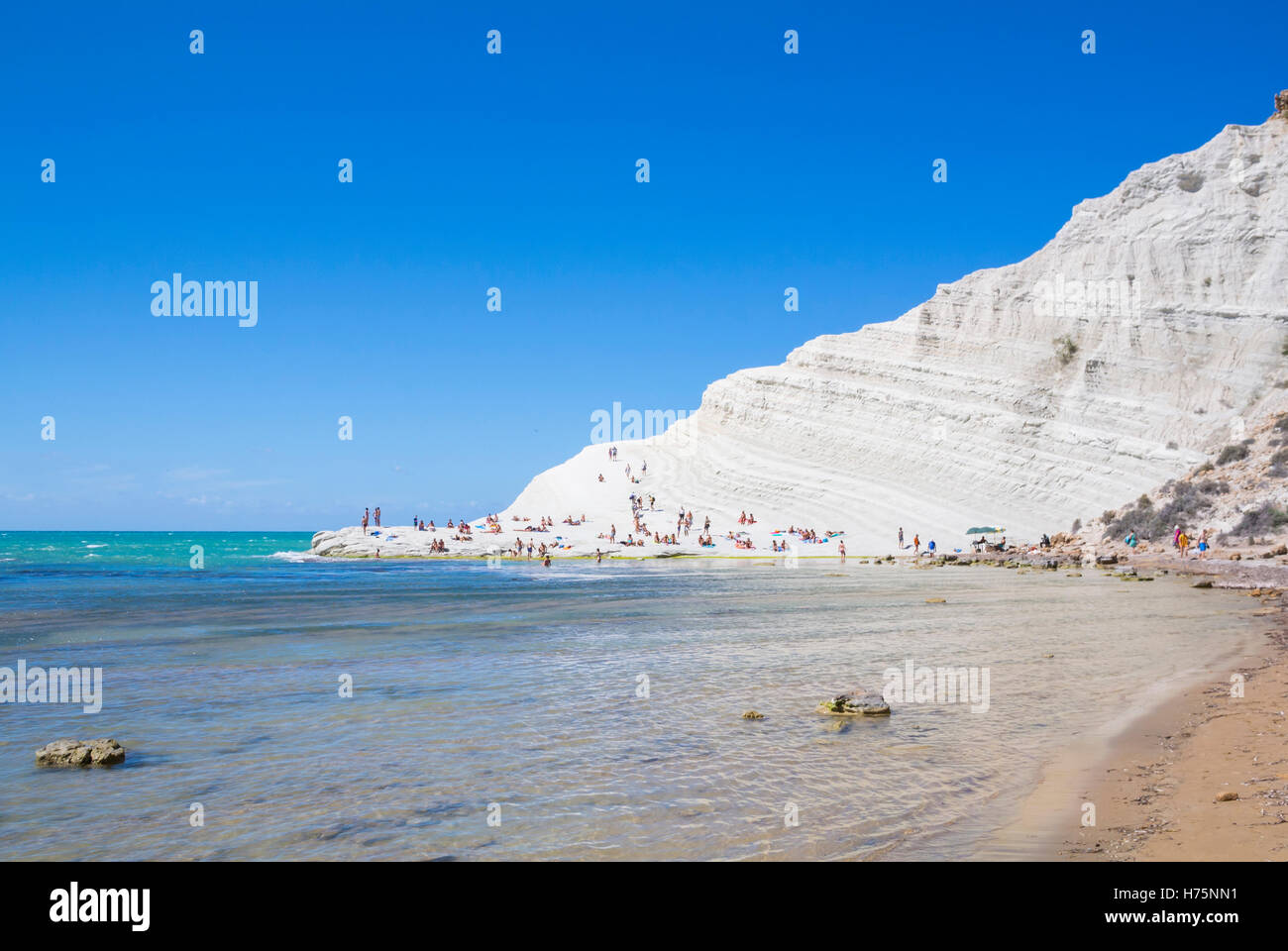 Scala dei Turchi Agrigento, Sicily South Italy Stock Photo - Alamy