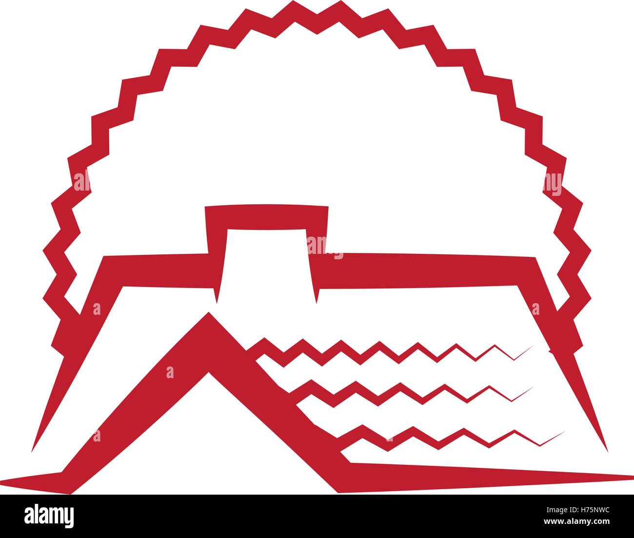 house real estate tag vector illustration design Stock Vector Image ...