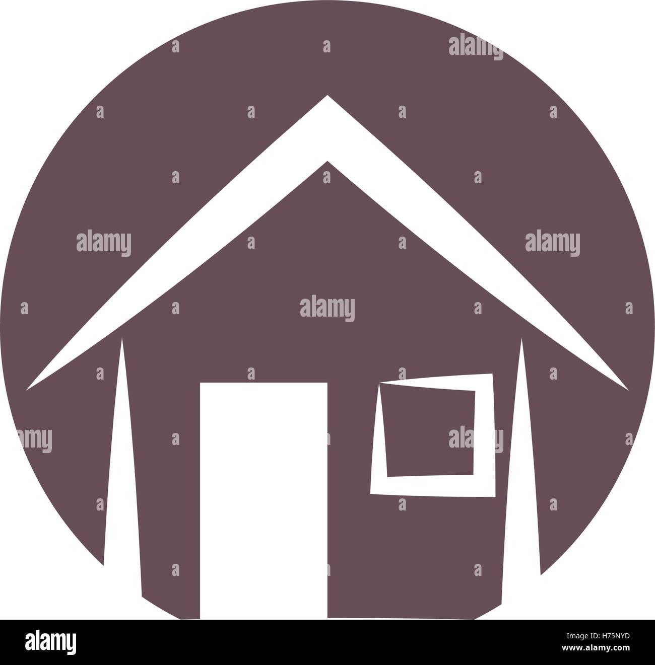 house real estate tag vector illustration design Stock Vector Image ...