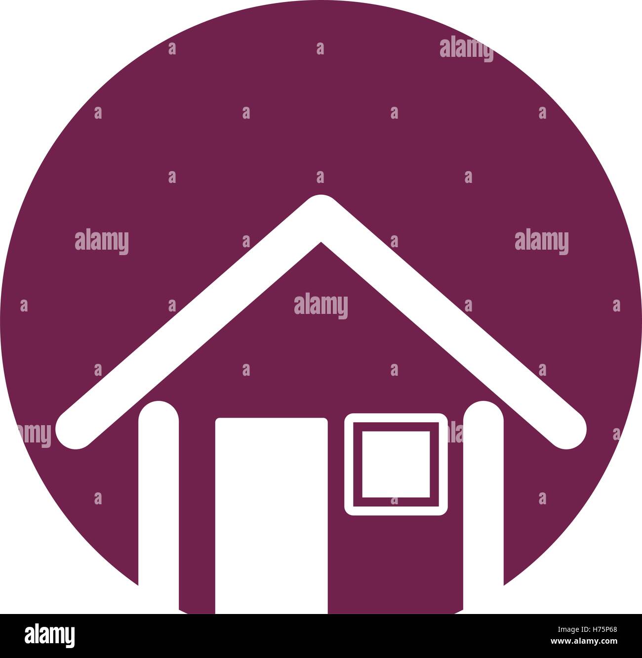 house real estate tag vector illustration design Stock Vector Image ...