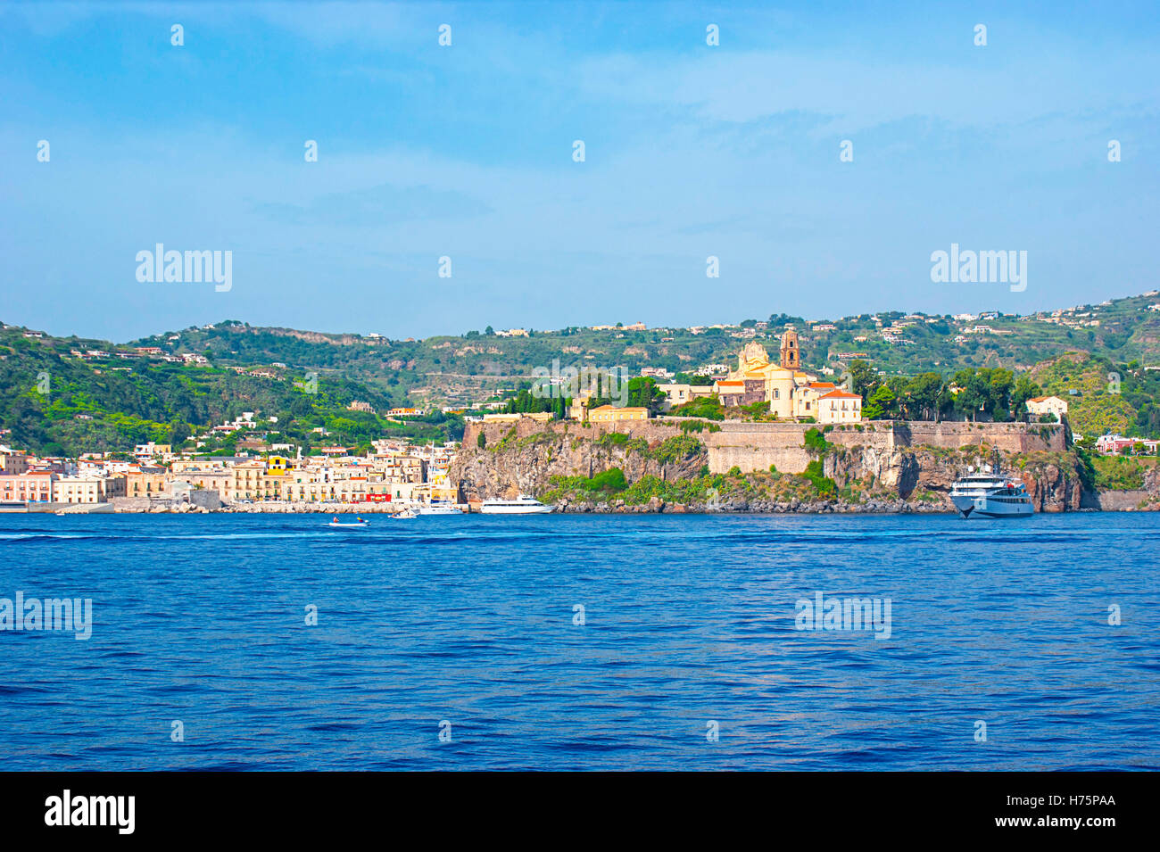 Enjoy the trip to the medieval fortress of Lipari with St Bartholomew ...