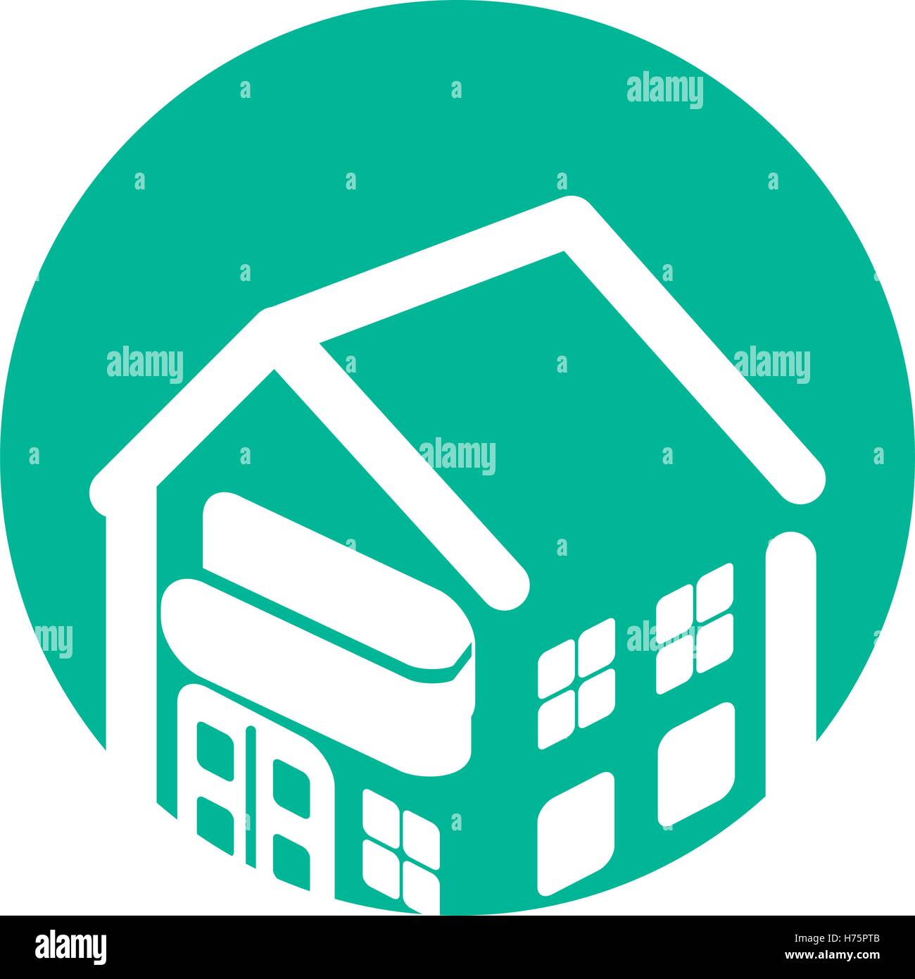 house real estate tag vector illustration design Stock Vector Image ...