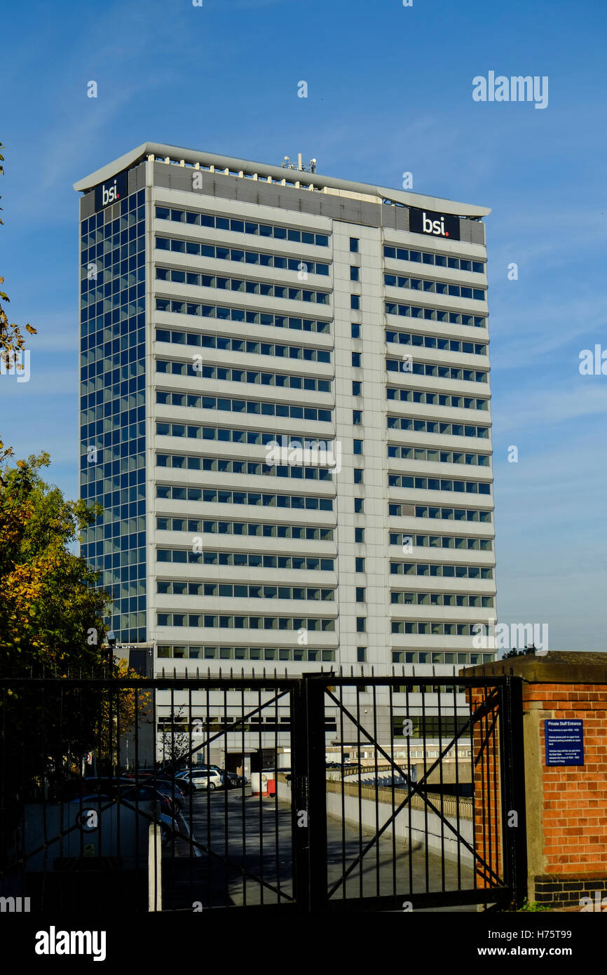 The BSI Building, London Stock Photo - Alamy