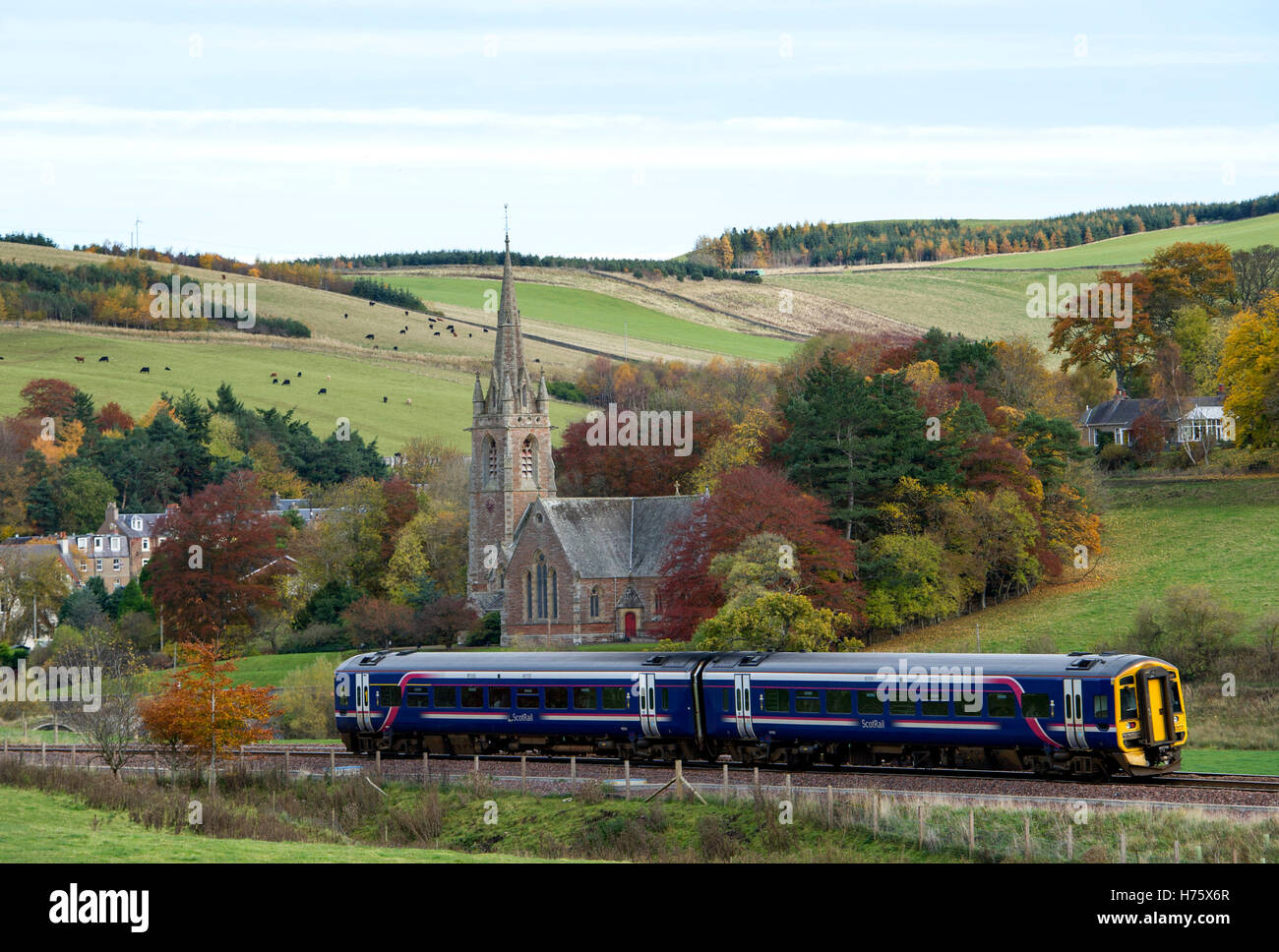 Borders railway hi-res stock photography and images - Alamy
