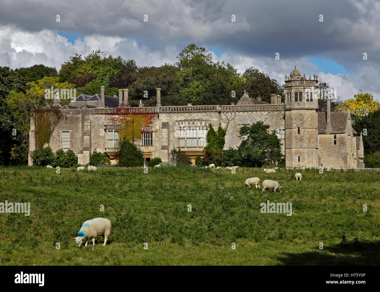 Lacock abbey hi-res stock photography and images - Alamy