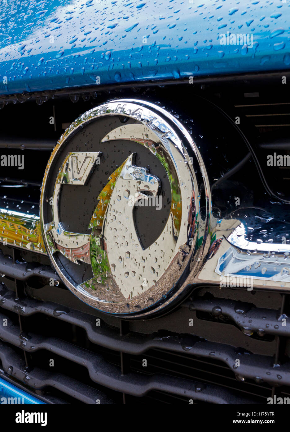 Blue vauxhall corsa hi-res stock photography and images - Alamy