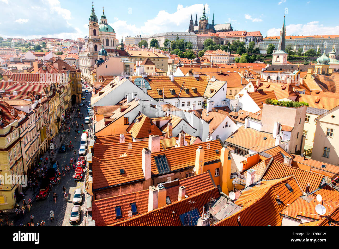 Prague cityscape view Stock Photo - Alamy