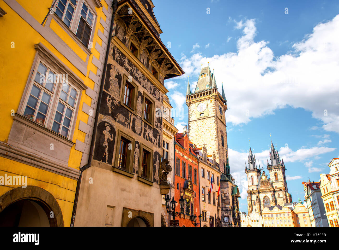 Prague cityscape view Stock Photo - Alamy