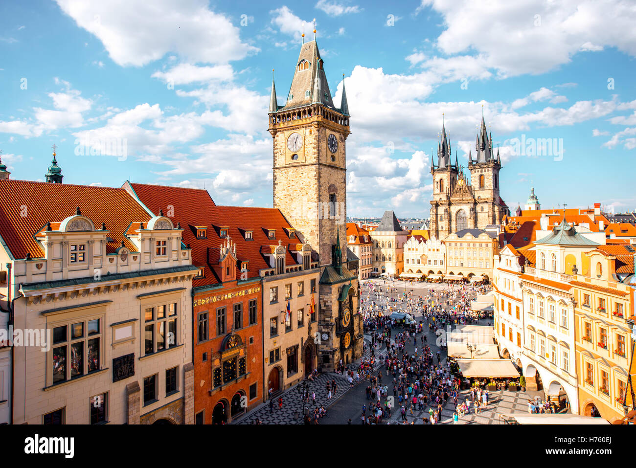 Prague cityscape view Stock Photo - Alamy