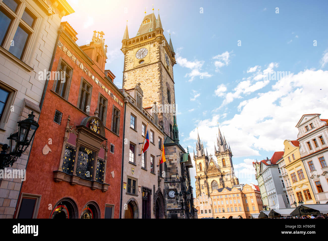 Prague cityscape view Stock Photo - Alamy