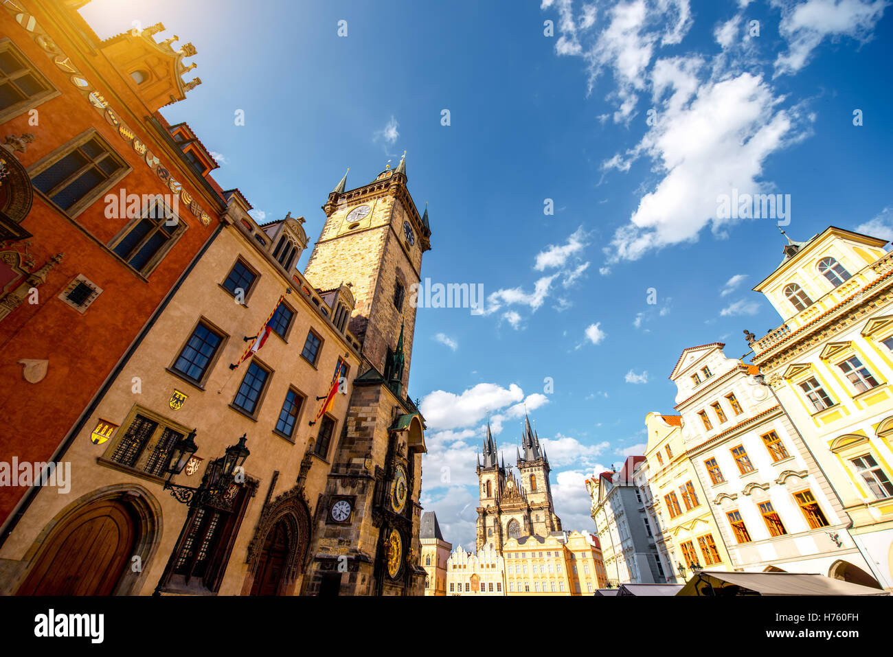 Prague cityscape view Stock Photo - Alamy