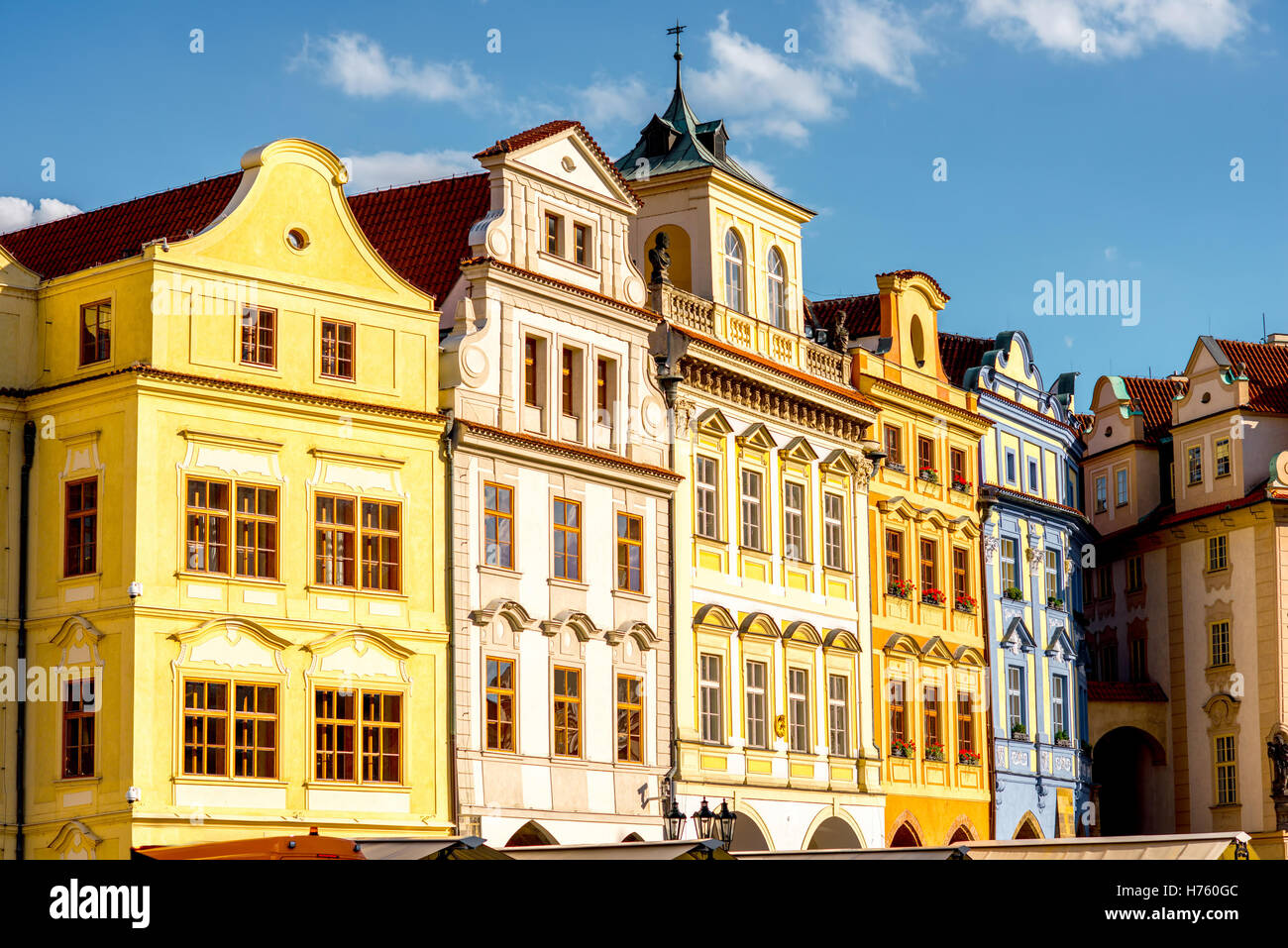 Buildings in Prague Stock Photo - Alamy