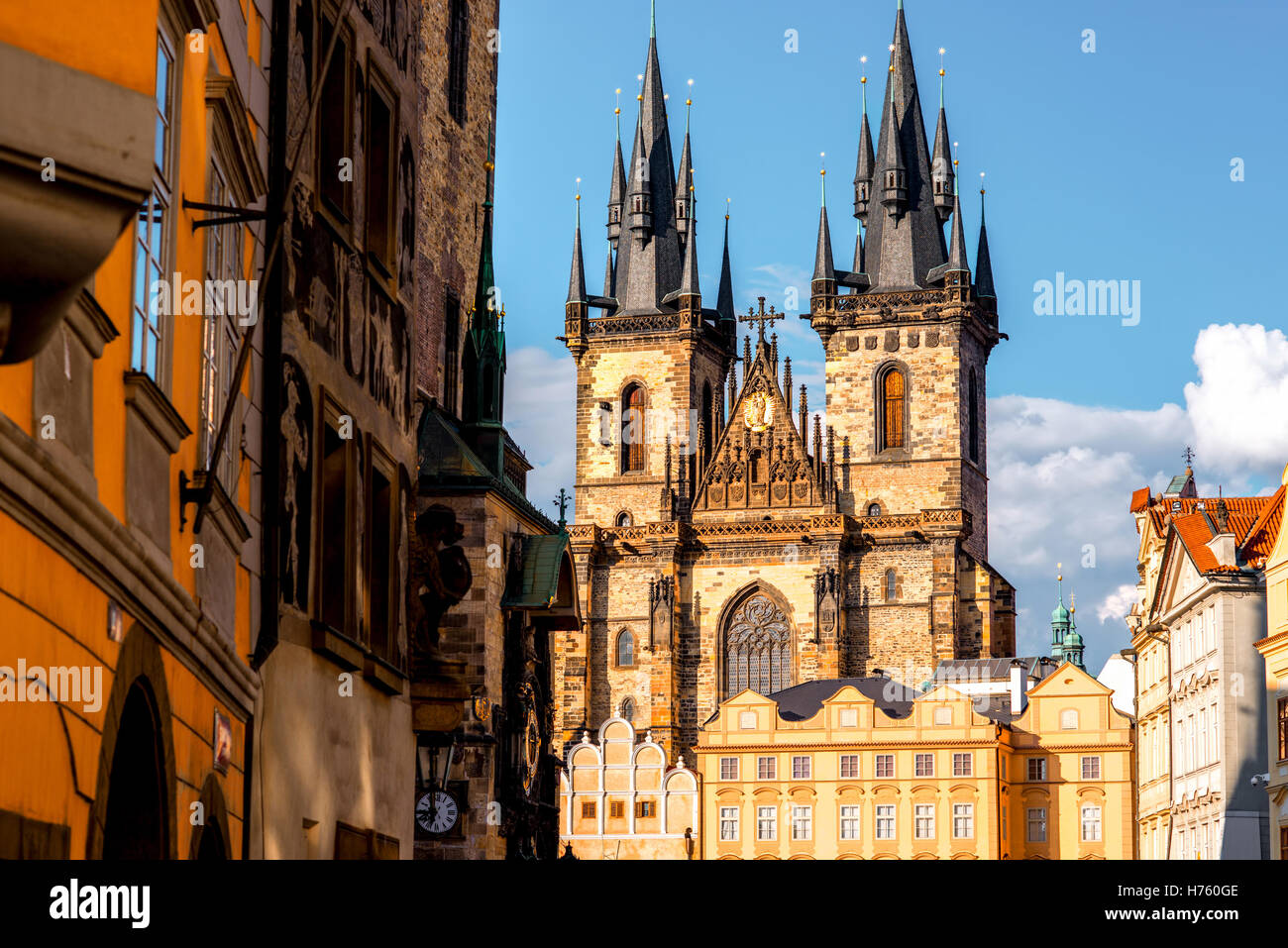 Tyn cathedral in Prague Stock Photo - Alamy