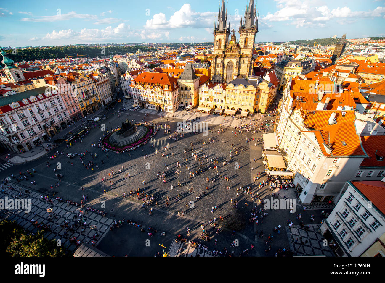 Prague cityscape view Stock Photo - Alamy