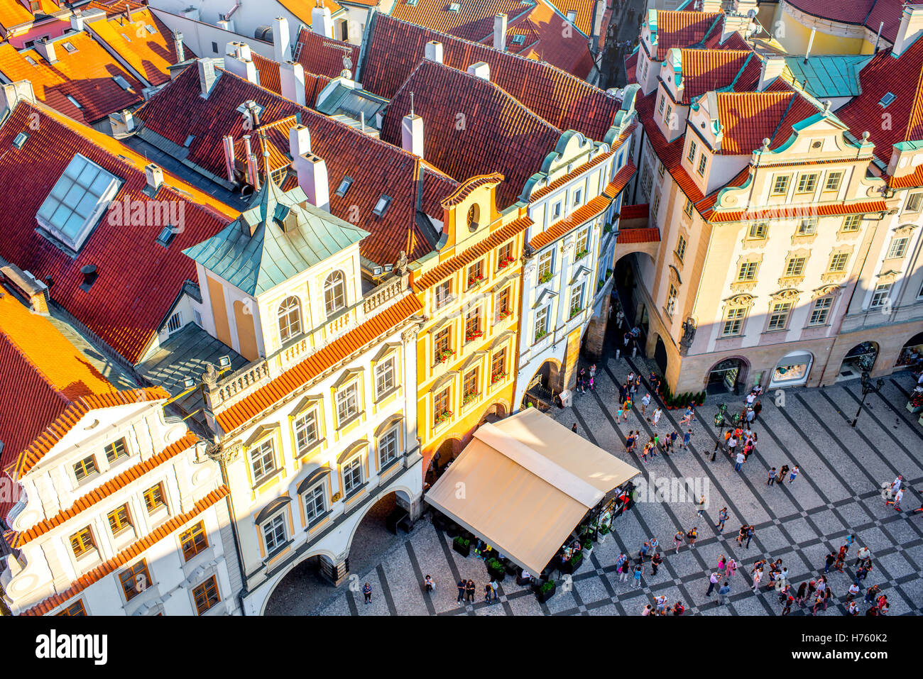 Prague cityscape view Stock Photo - Alamy