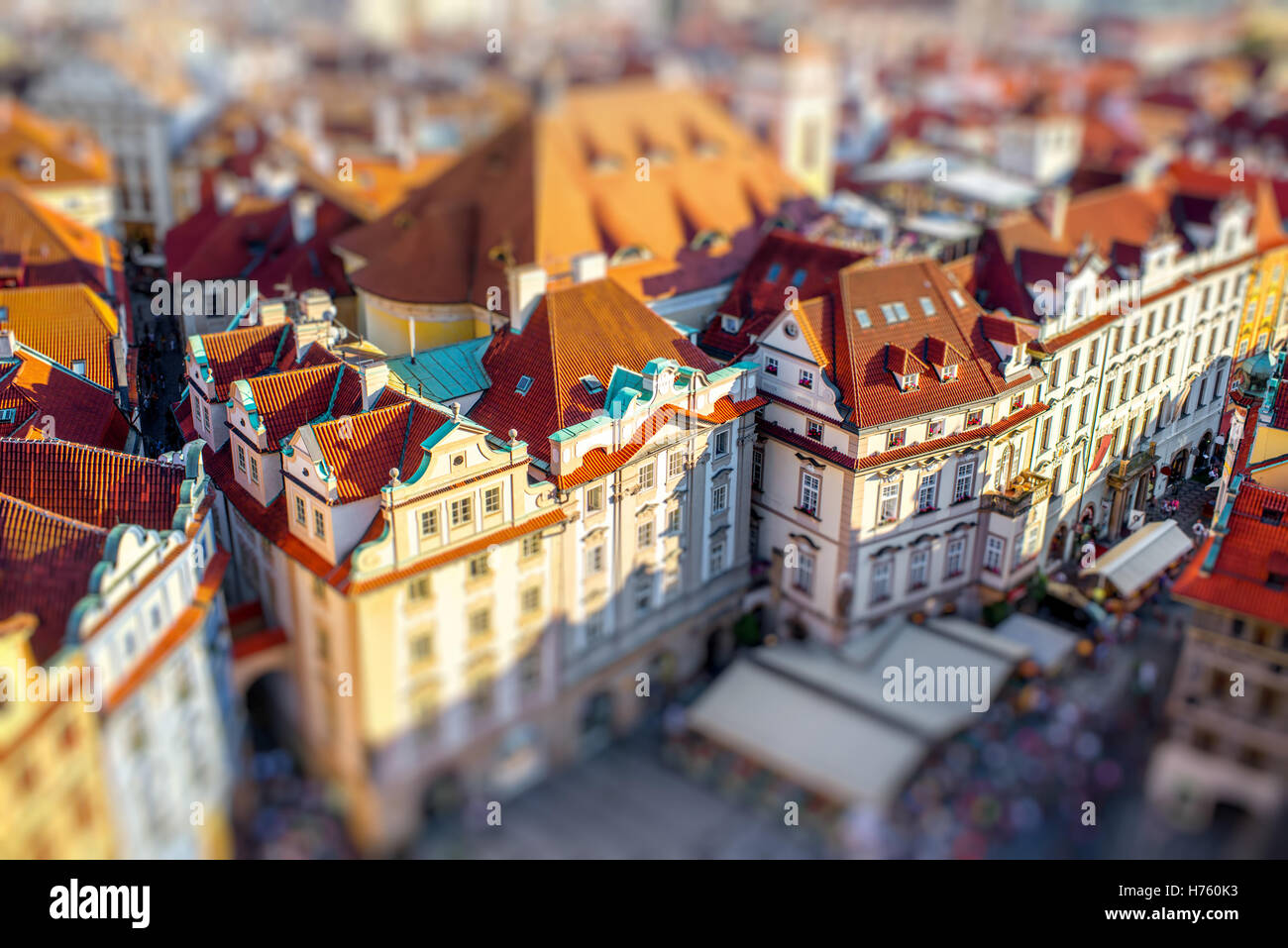 Prague cityscape view Stock Photo - Alamy