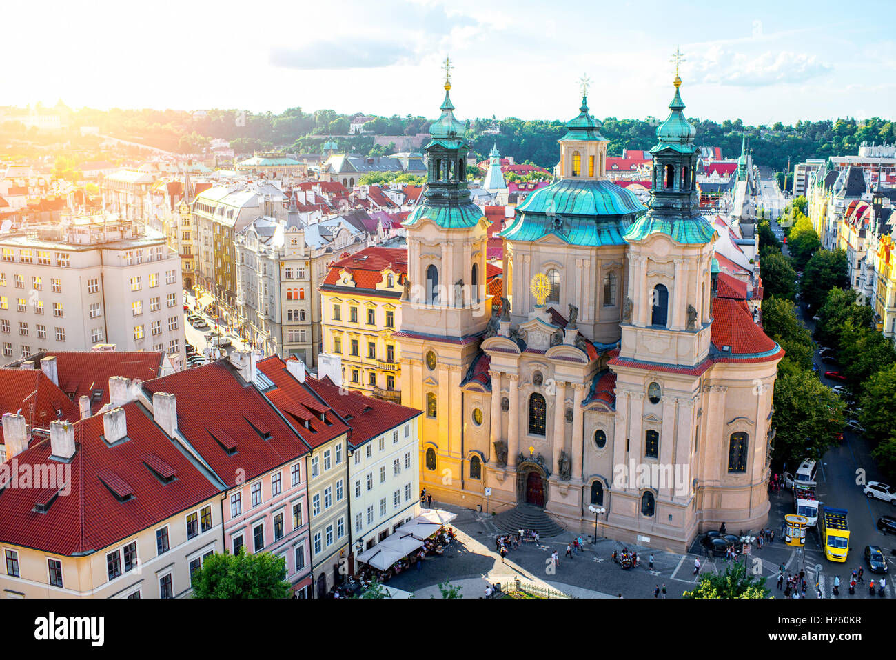 Prague cityscape view Stock Photo - Alamy