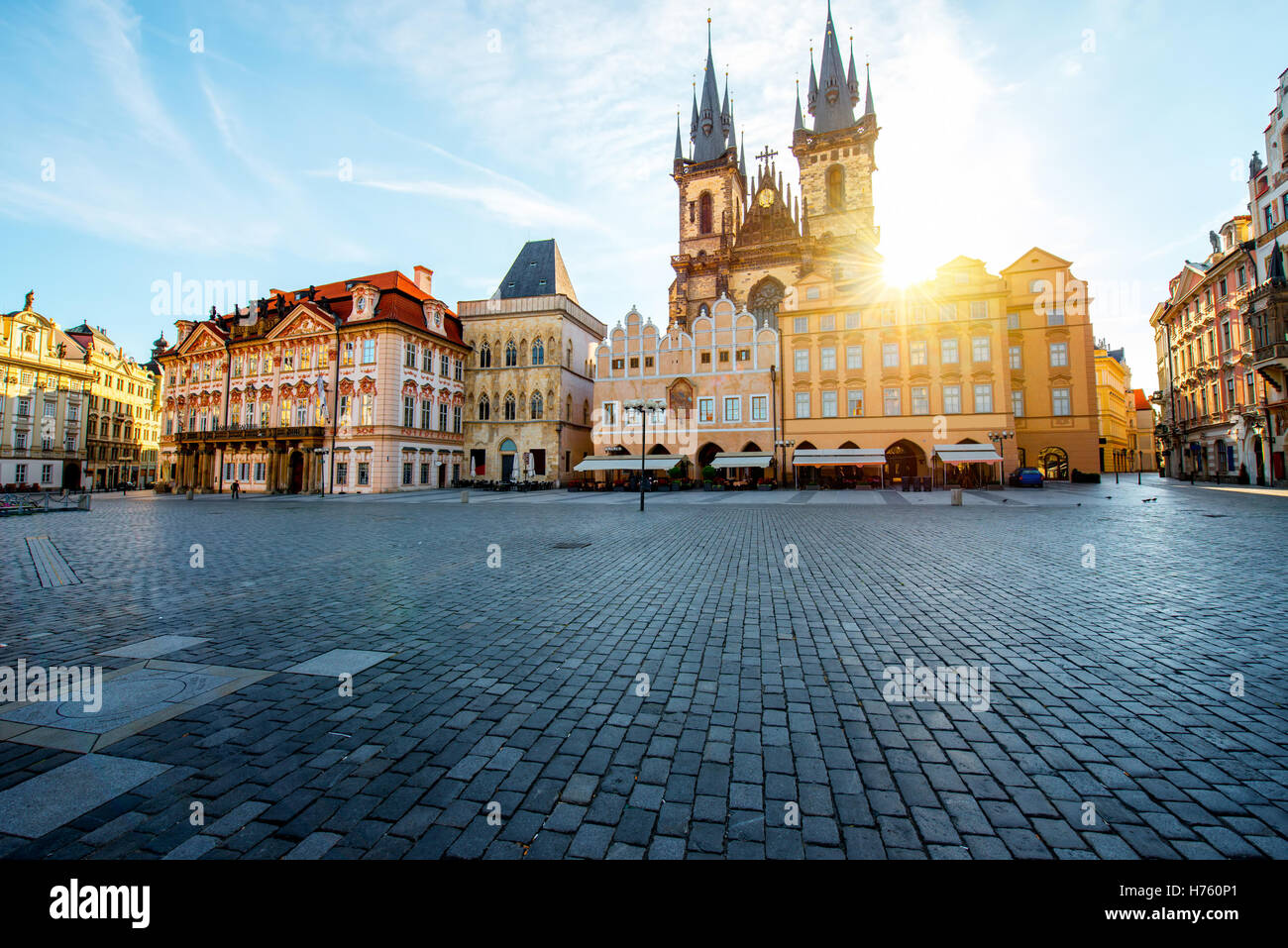 Tyn cathedral in Prague Stock Photo - Alamy