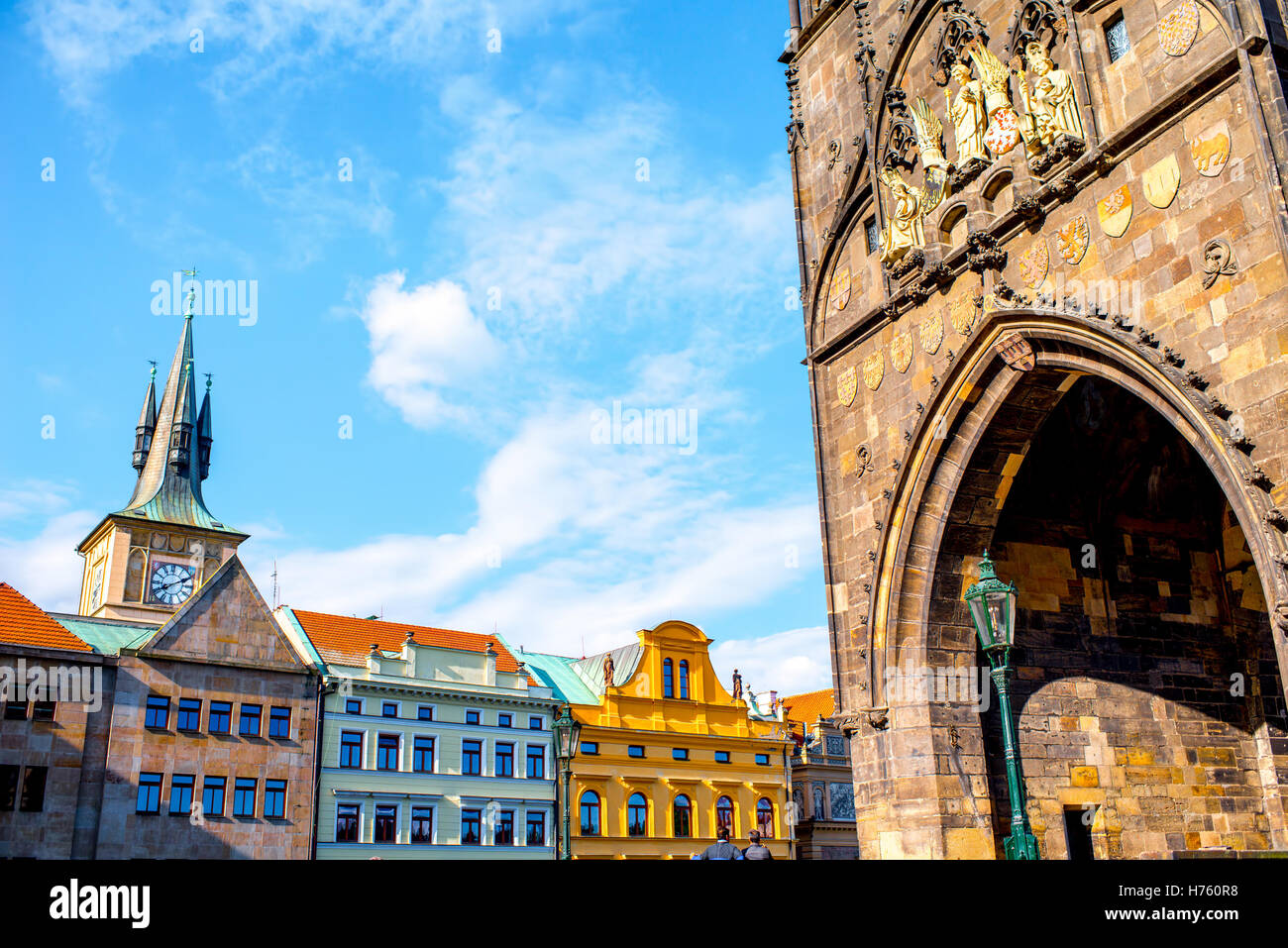 Buildings in Prague Stock Photo - Alamy