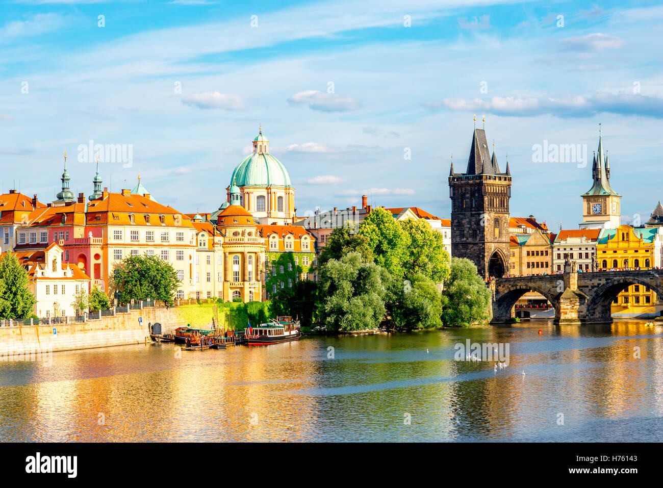 Prague cityscape view Stock Photo - Alamy