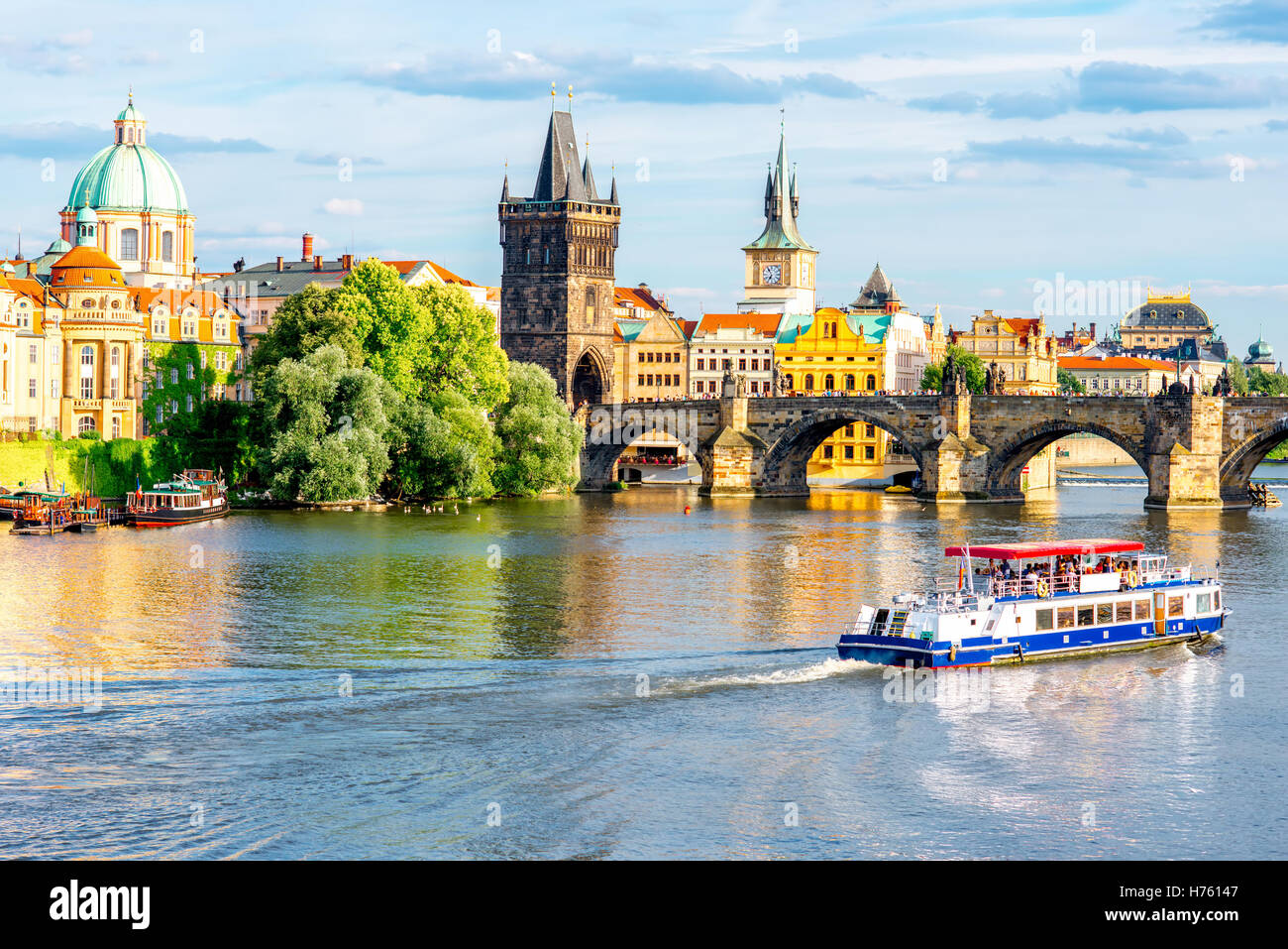 Prague cityscape view Stock Photo - Alamy