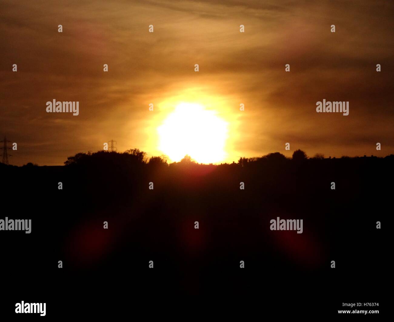 Sheffield sunset hi-res stock photography and images - Alamy