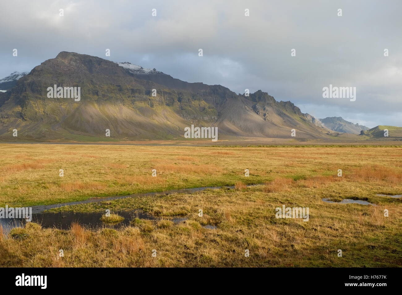 Iceland - power of nature, stunning landscape and simple living Stock ...
