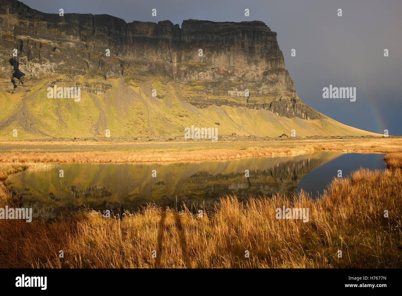 Iceland - power of nature, stunning landscape and simple living Stock ...