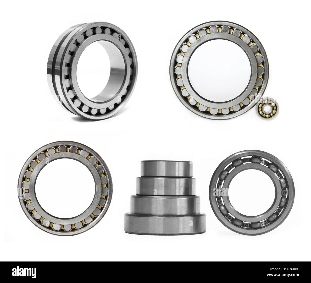 Set of photos bearings on a white background Stock Photo - Alamy