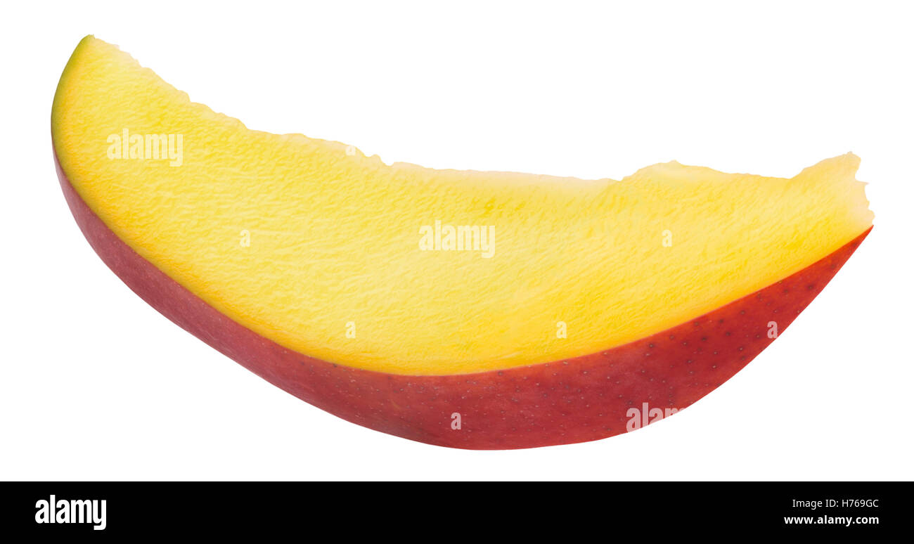 Close up ripe mango slices Cut Out Stock Images & Pictures - Alamy