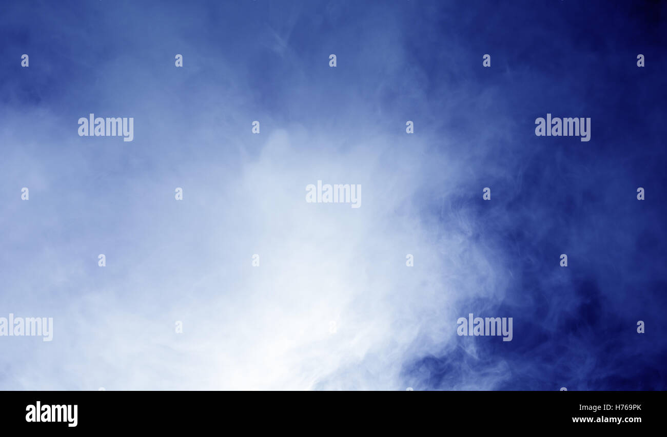 steam on the blue background Stock Photo - Alamy