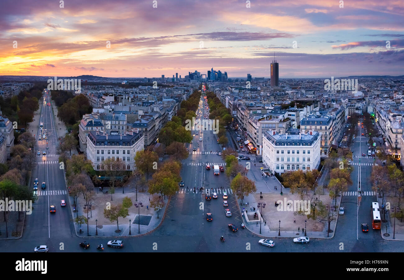 City skyline and financial district, Paris, France Stock Photo - Alamy