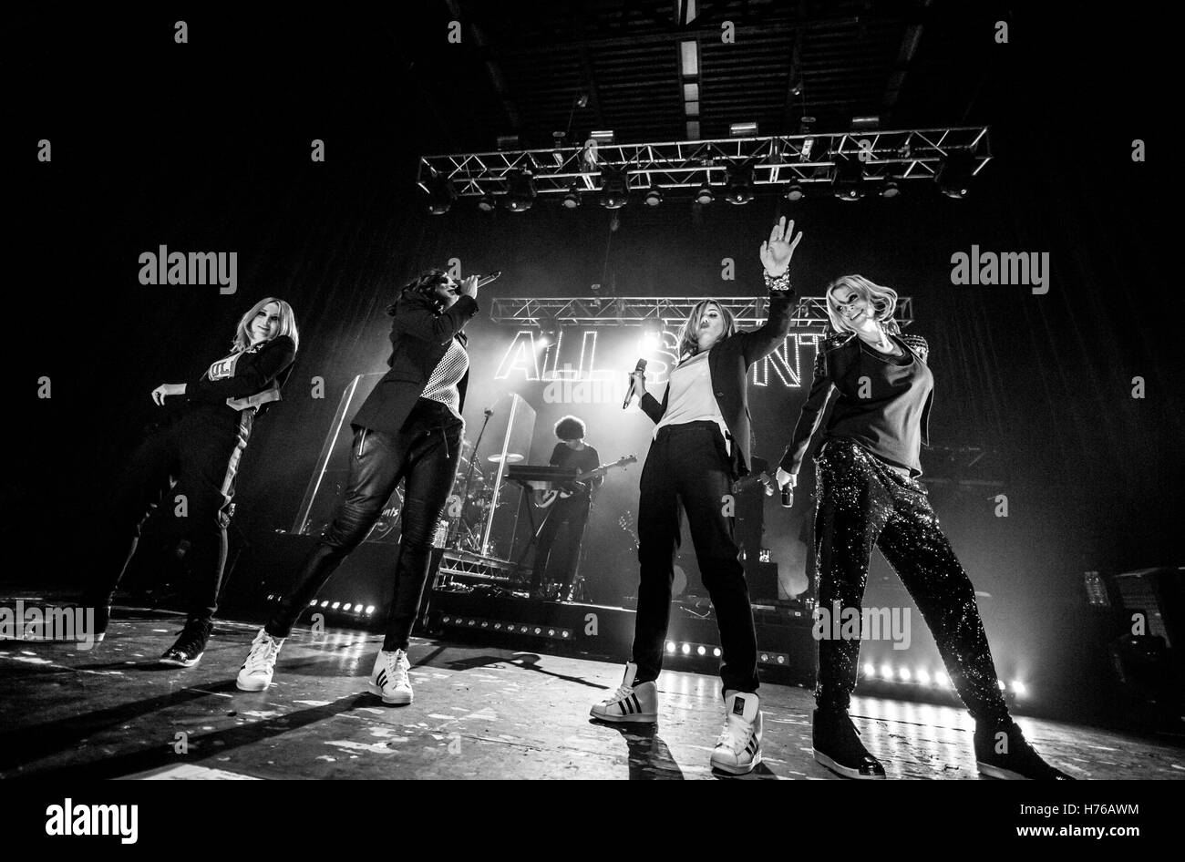 All saints group music Black and White Stock Photos & Images - Alamy
