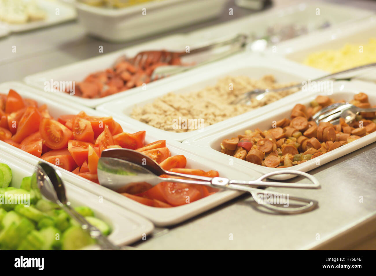 Buffet breakfast selection Stock Photo - Alamy