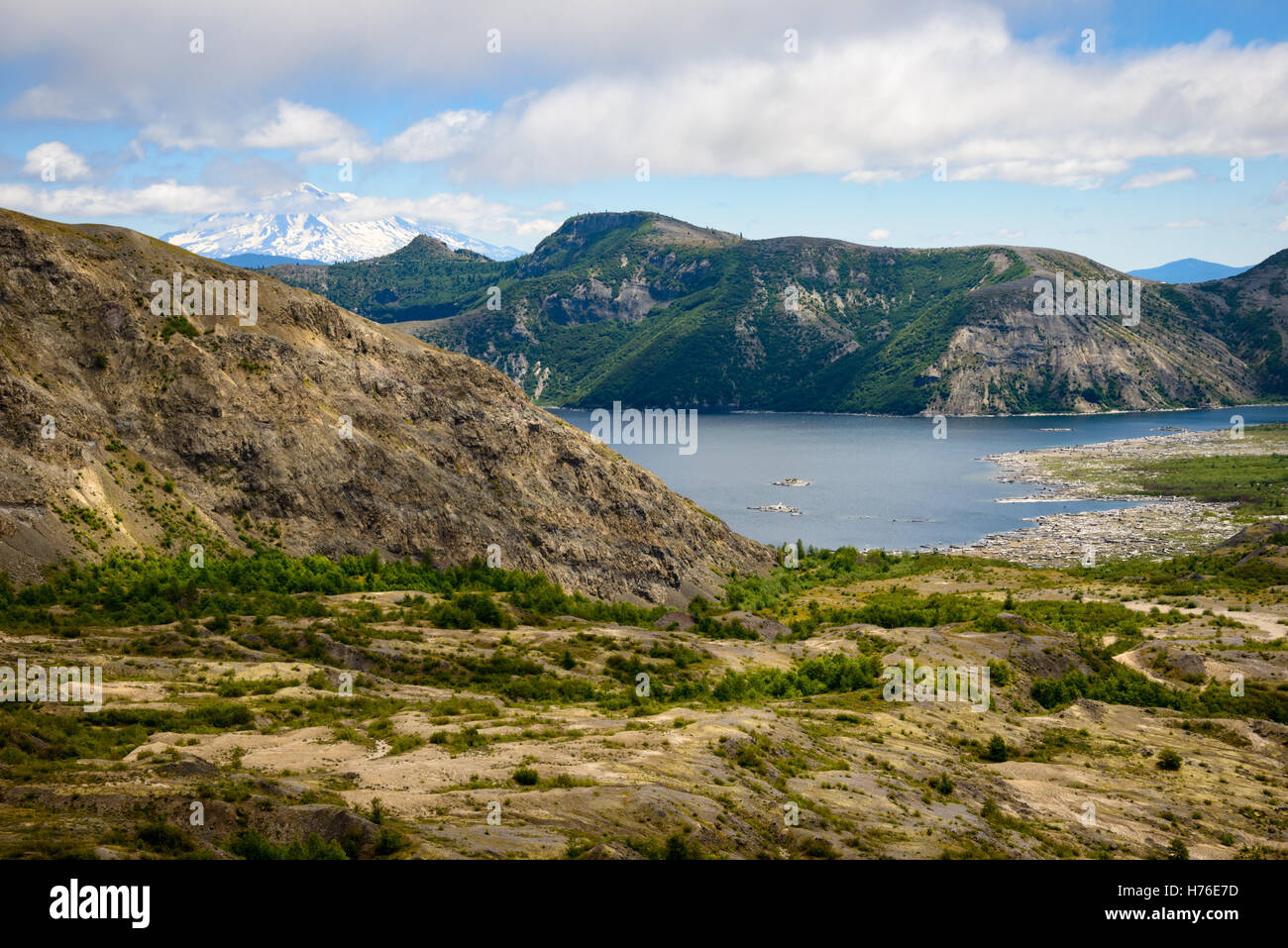 Mount St. Helens National Volcanic Stock Photo - Alamy