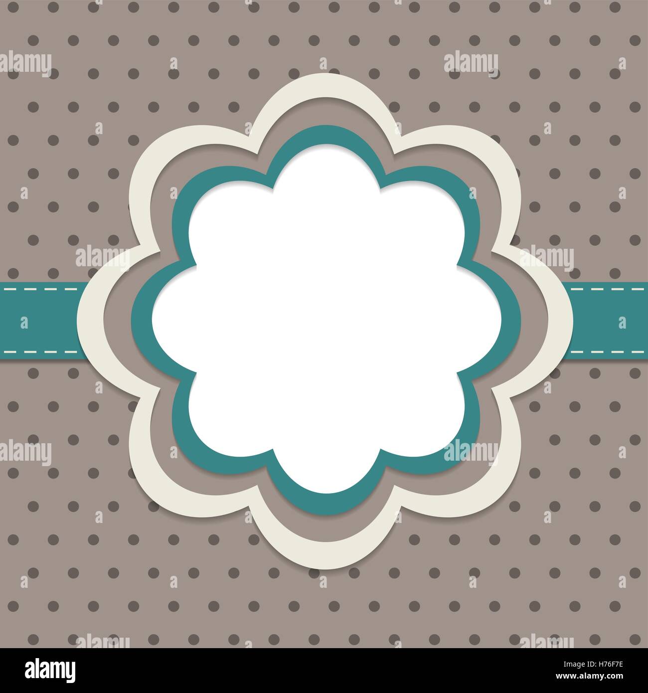 Retro Invitation Card Stock Vector Image & Art - Alamy