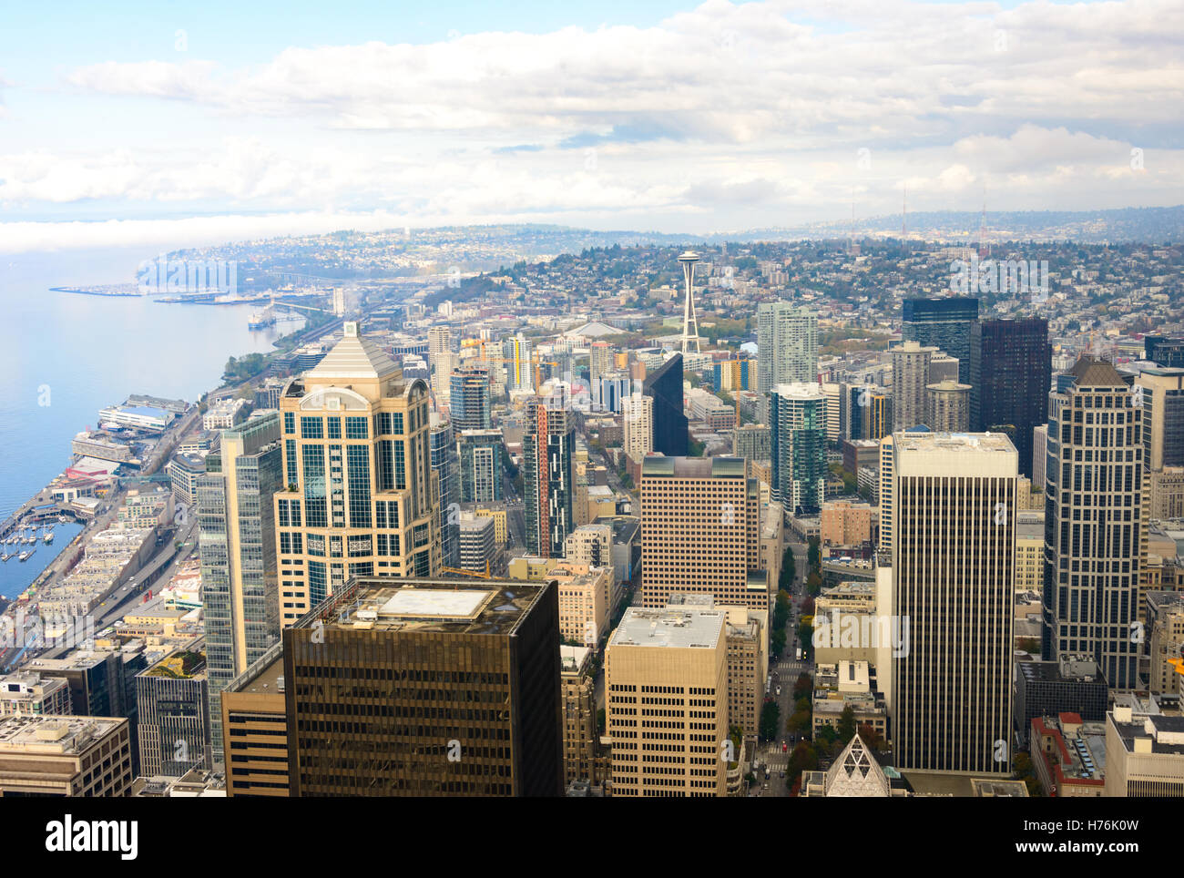 Puget Sound Seattle Stock Photo - Alamy