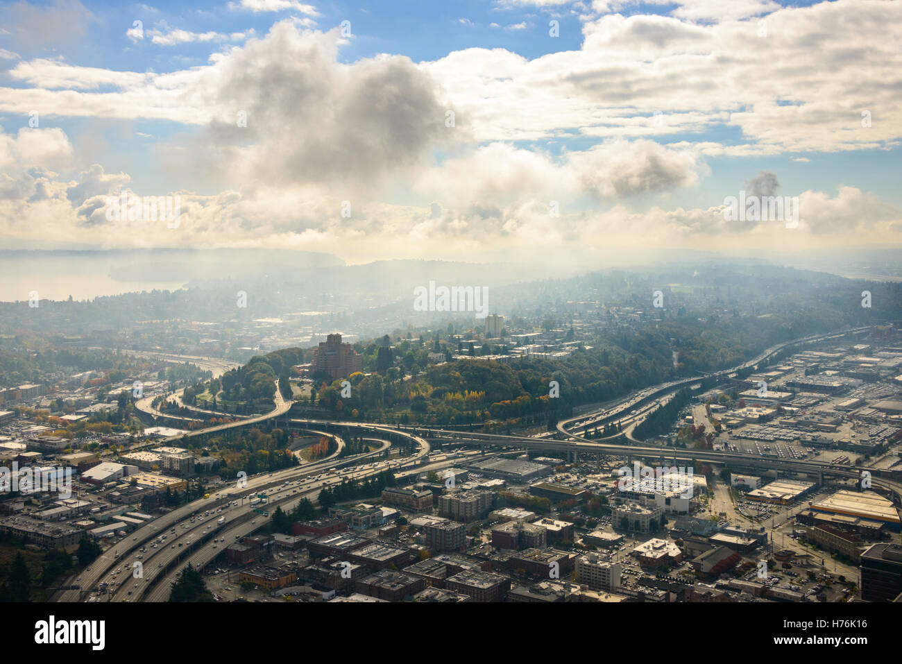 Puget Sound Seattle Stock Photo - Alamy