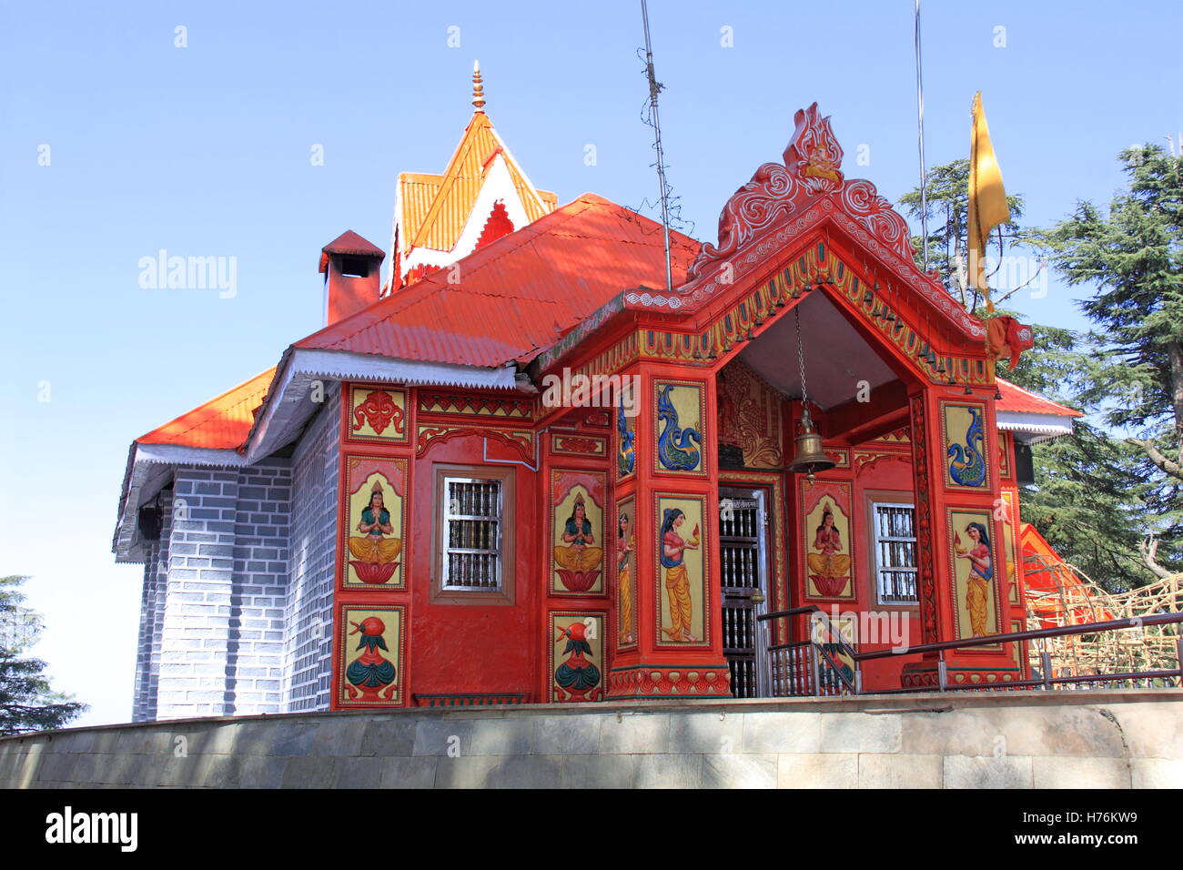 Jakhoo Temple, Shimla, Himachal Pradesh, India, Indian subcontinent ...