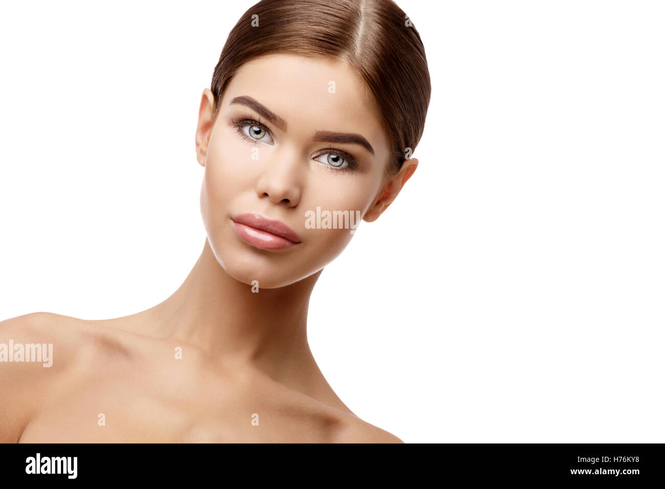 Beautiful Model Face Front