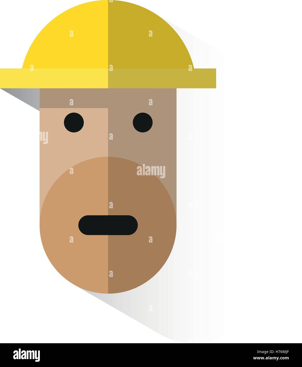 Worker helmet Stock Vector Images - Alamy