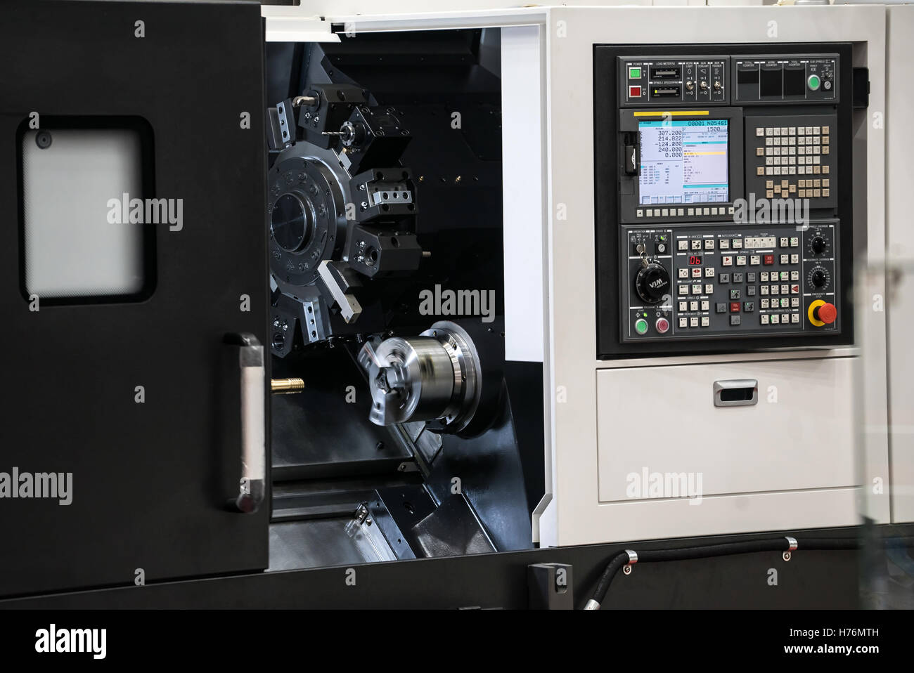 CNC turning center Stock Photo - Alamy