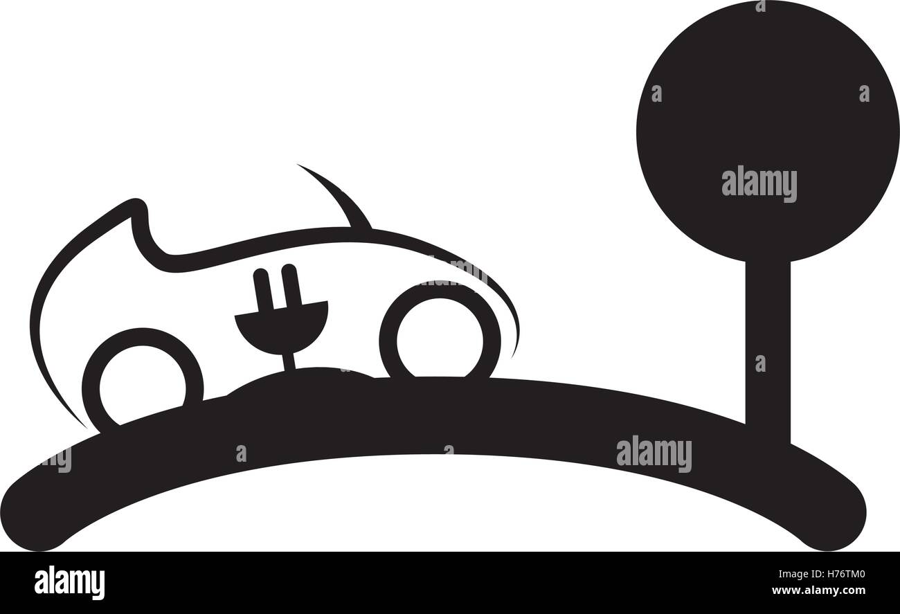 eco car symbol isolated icon vector illustration design Stock Vector ...