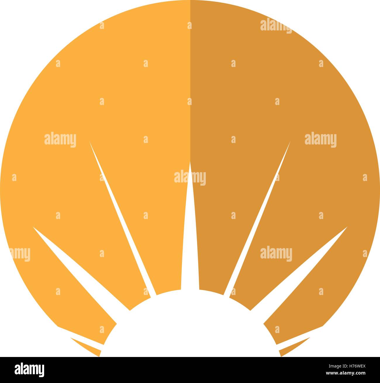 sun emblem isolated icon vector illustration design Stock Vector Image ...